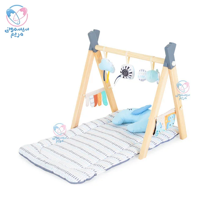 پلی جیم چوبی کونیگ کیدز فیل Konig Kids 63588 / خرید تشک بازی مقاوم و ...